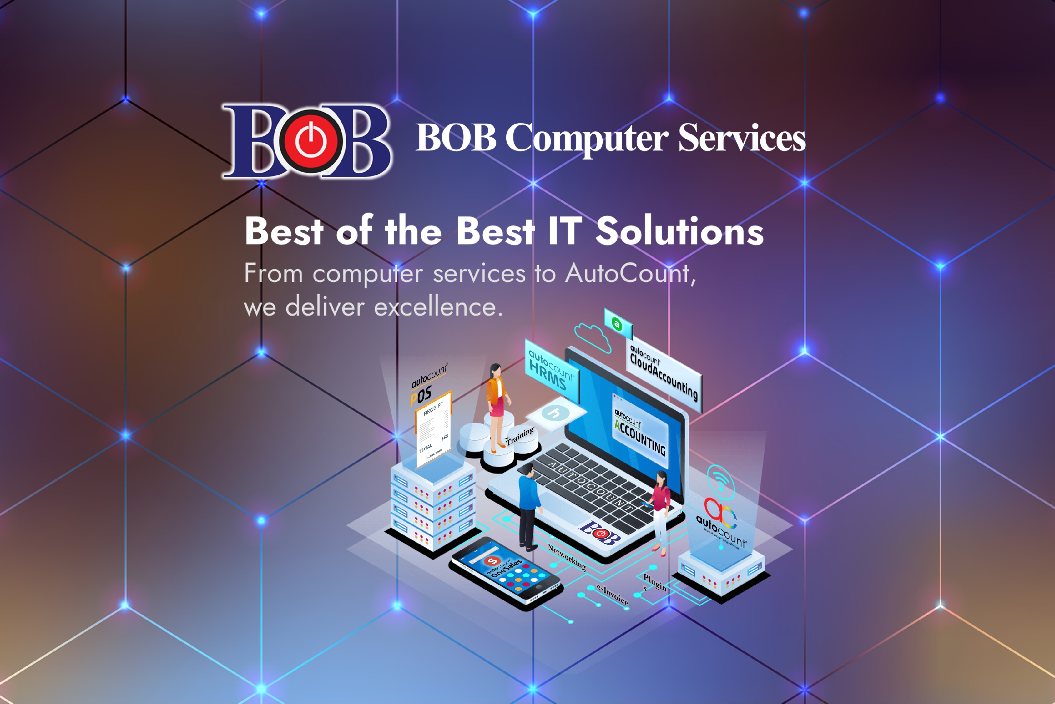 IT Support & AutoCount Dealer Malaysia | BOB Computer Services